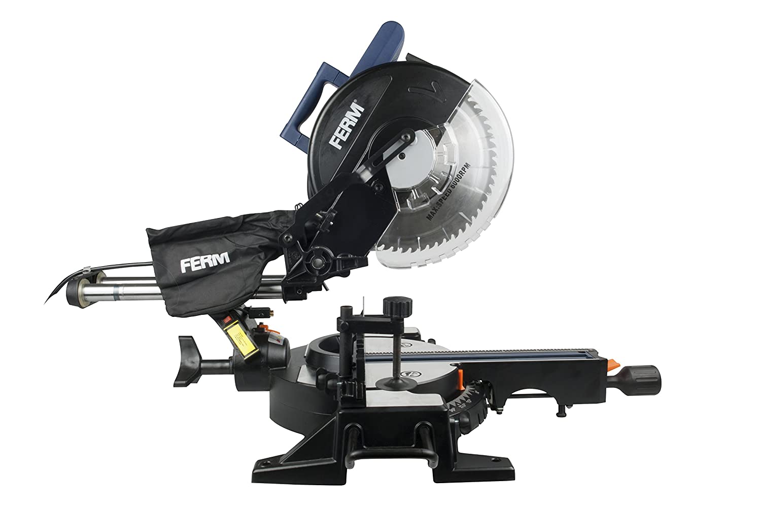 FERM 1900W Sliding Miter Saw 254 mm with Laser MSM1040 | Toolz4Industry