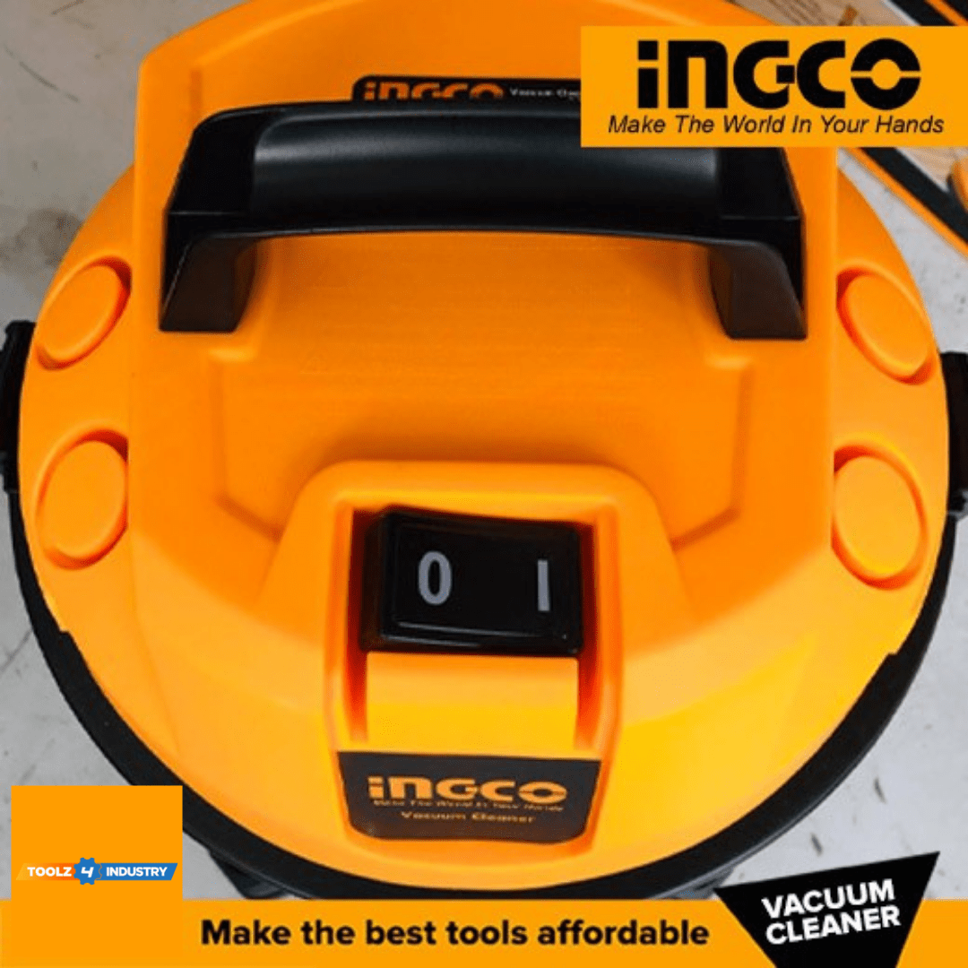 INGCO 1400 Watt 30 Litres Wet & Dry Vacuum Cleaner VC14301 | Toolz4Industry