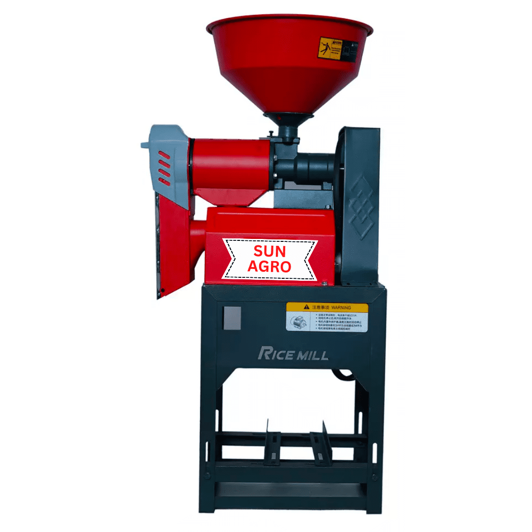 SUN AGRO 3HP 2200 Watt Mini Rice Mill Machine without Motor 6N40 ...